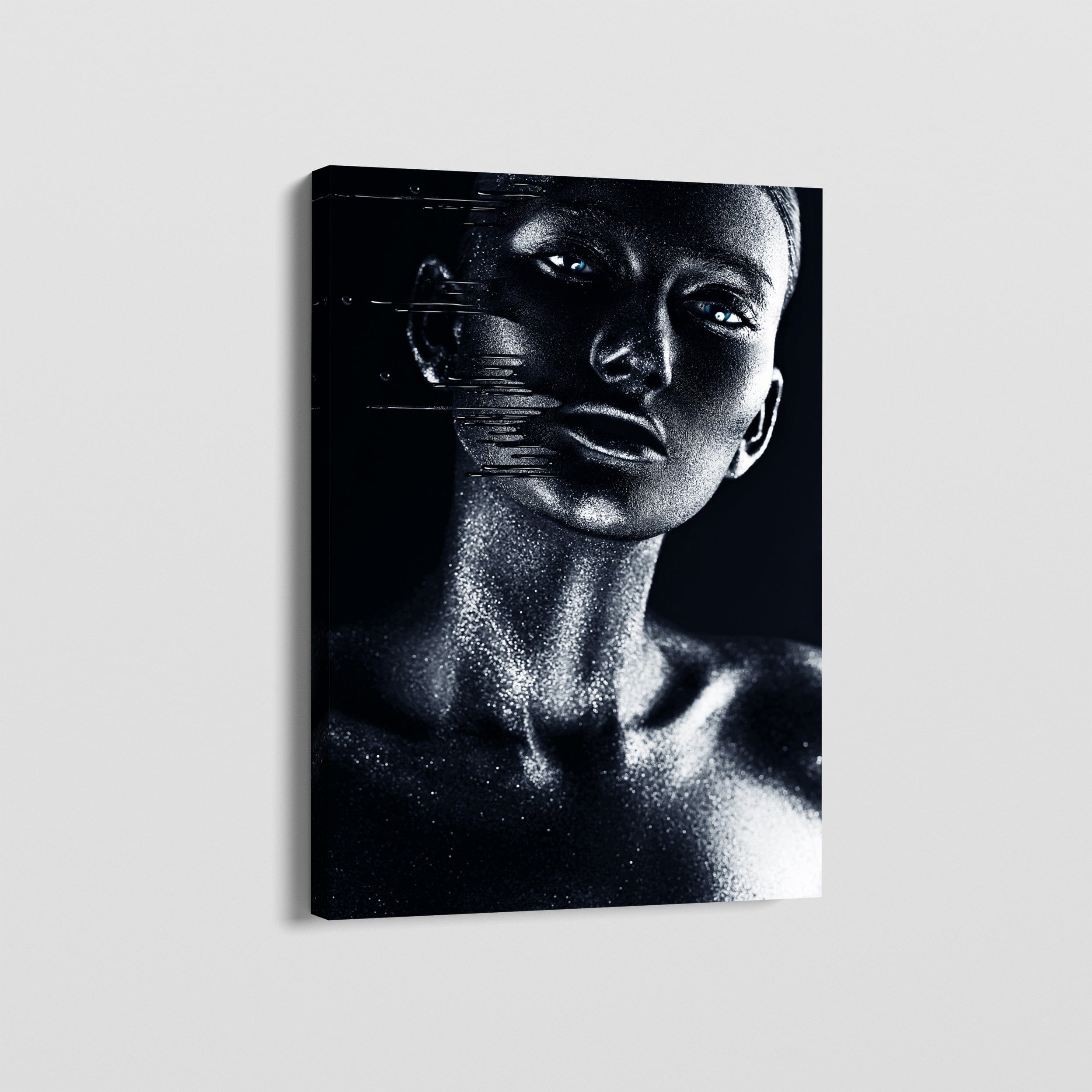 SILENT GAZE CANVAS – Crib of Art