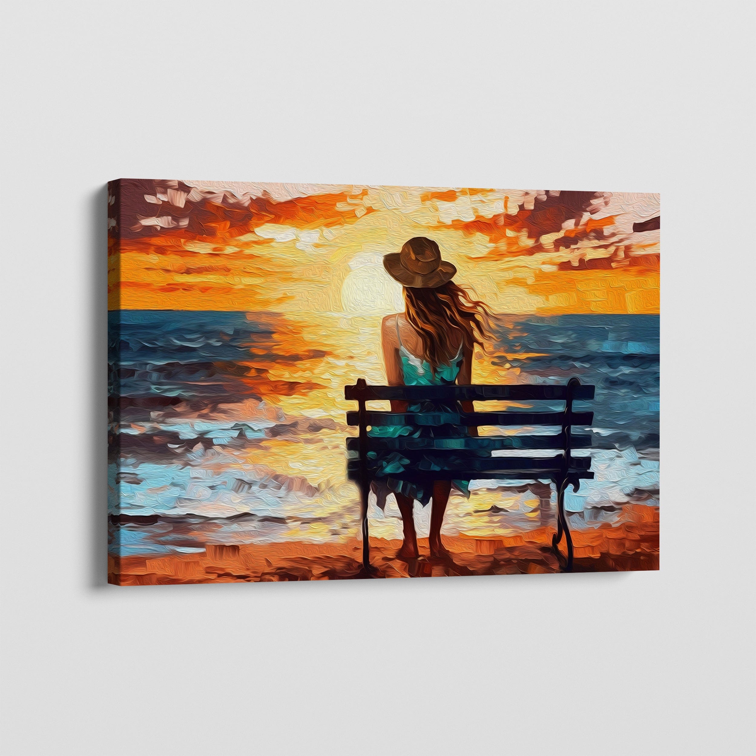 SUNSET VIEW CANVAS – Crib of Art