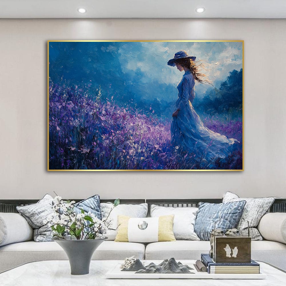 A DREAM IN BLUE AND BLOOM – Crib of Art