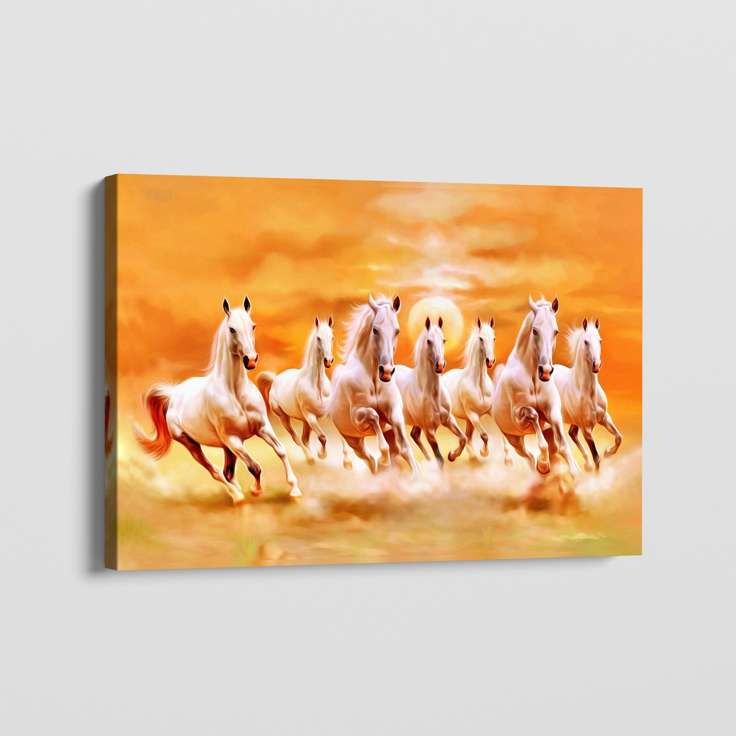 ARABIC SUNSET CANVAS – Crib of Art