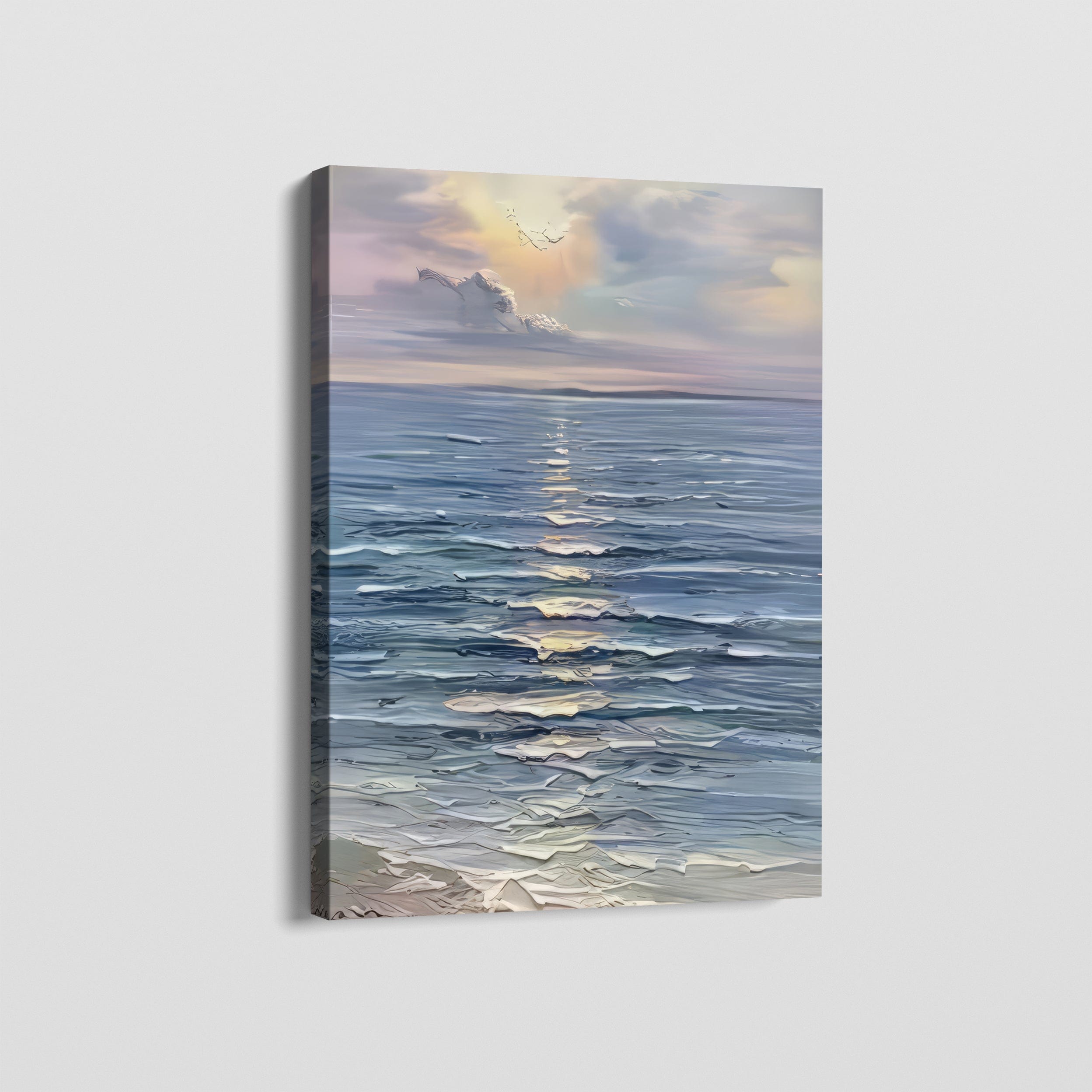 ABSTRACT TIDES CANVAS – Crib of Art