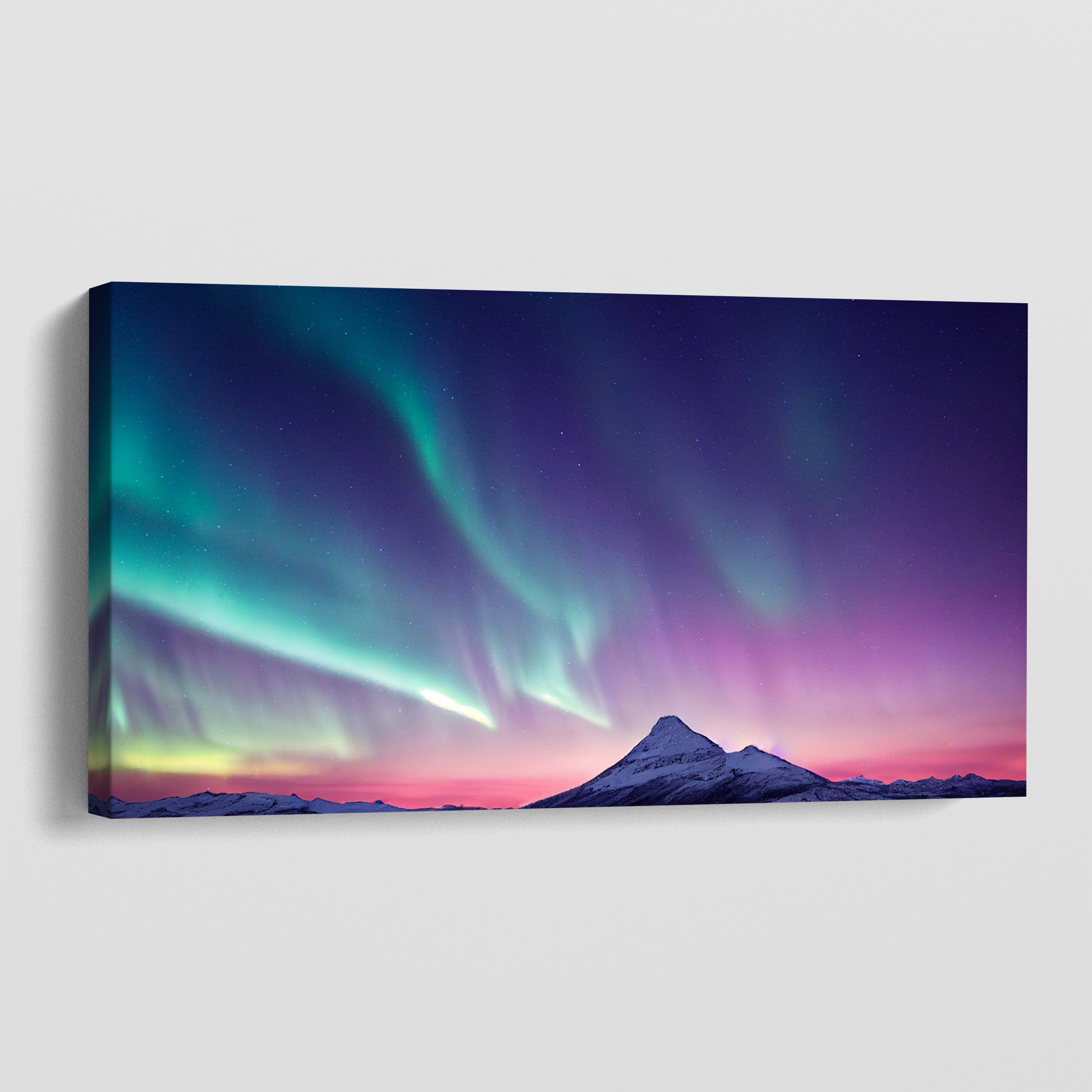 AURORA SKIES CANVAS – Crib of Art