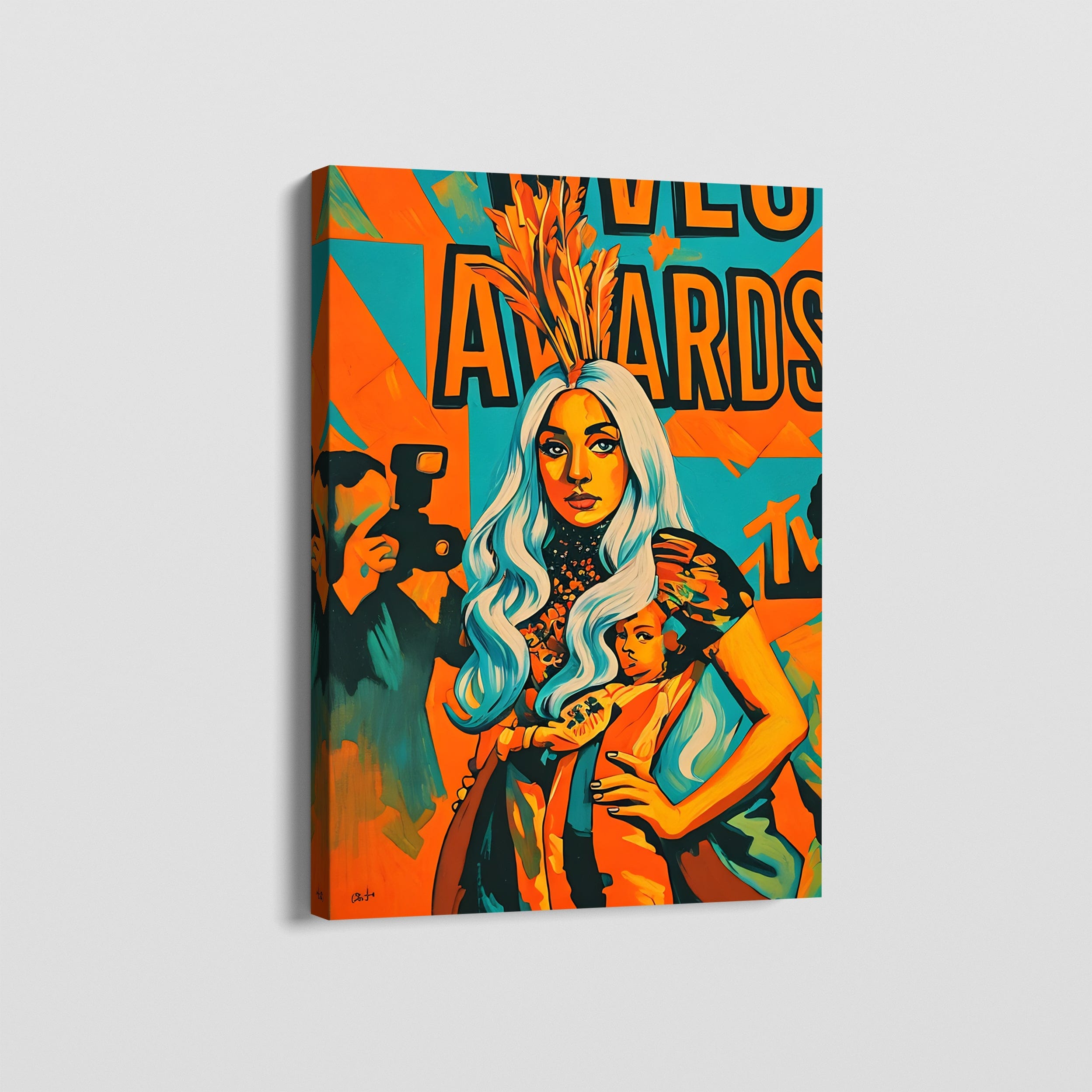 BAD ROMANCE CANVAS – Crib of Art