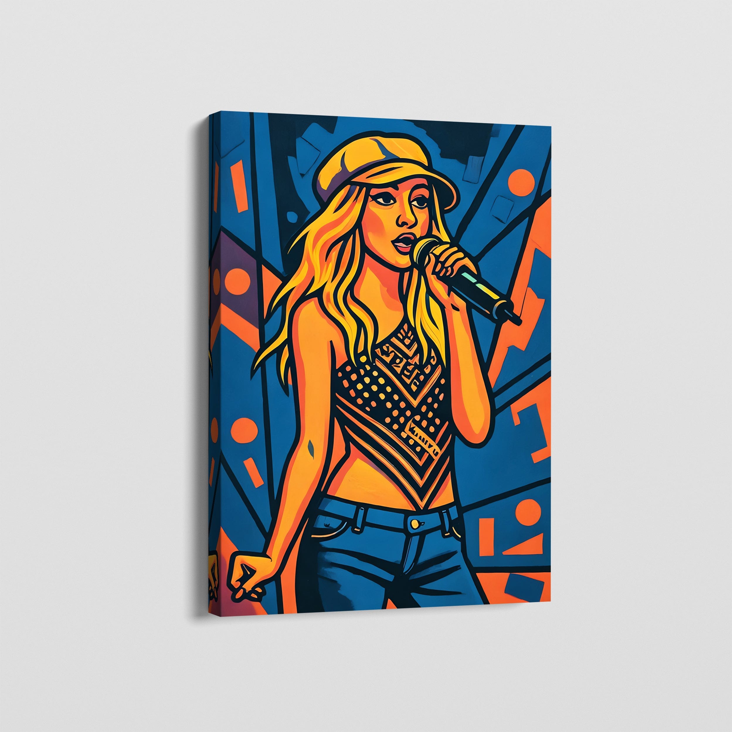CHRISTINA AGUILERA - REFLECTION CANVAS – Crib of Art