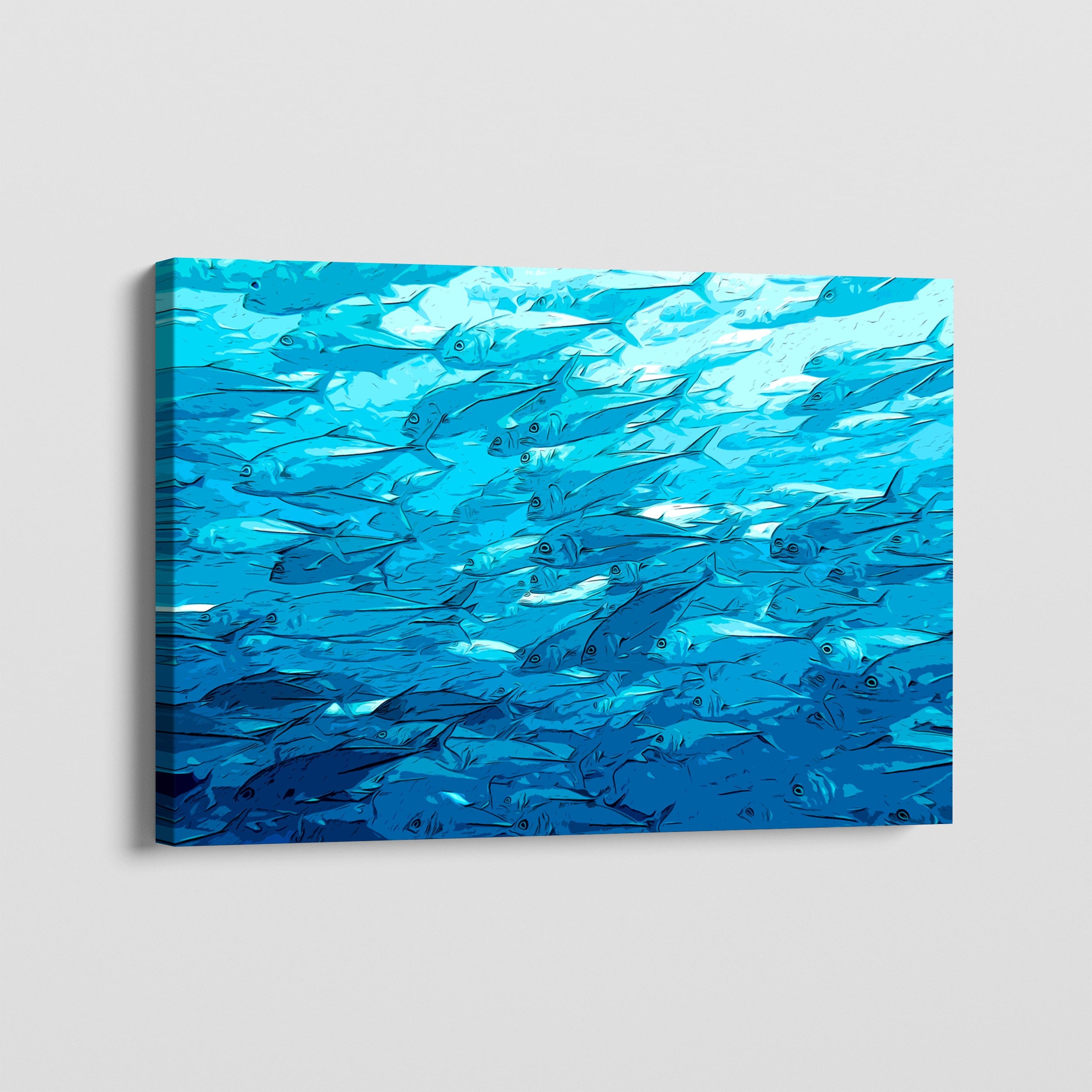 DEEP GATHERING CANVAS – Crib of Art