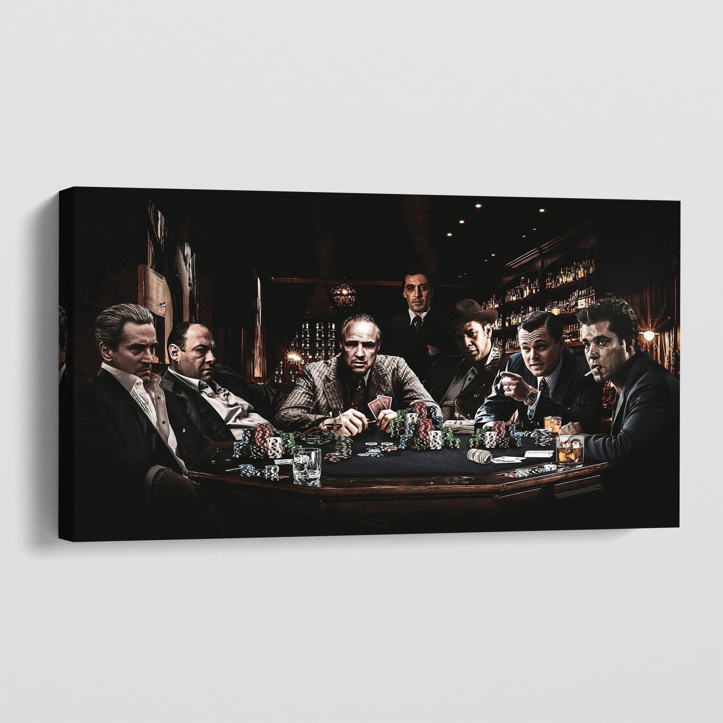 GANGSTER NIGHT CANVAS – Crib of Art