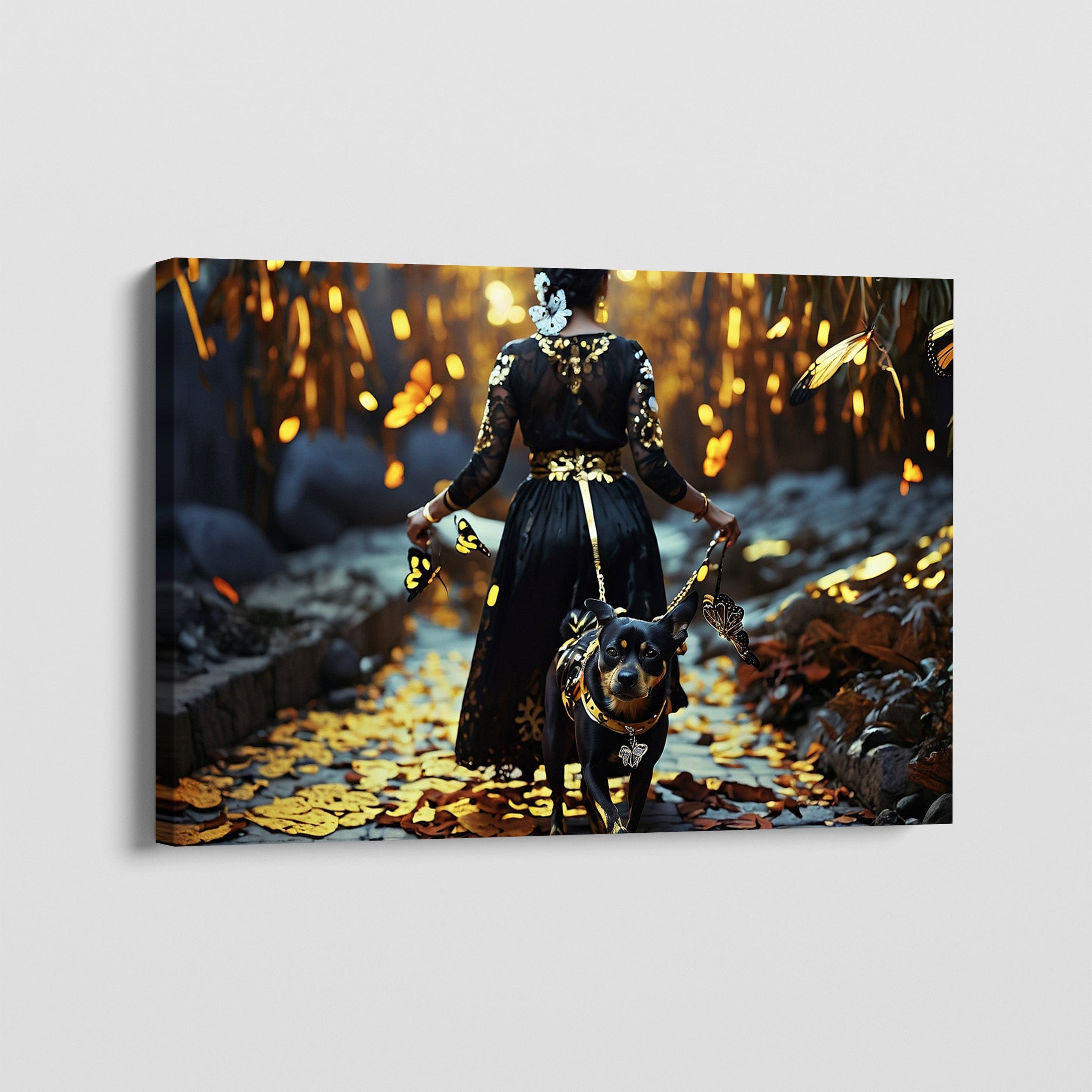 GUARDED PATH CANVAS – Crib of Art