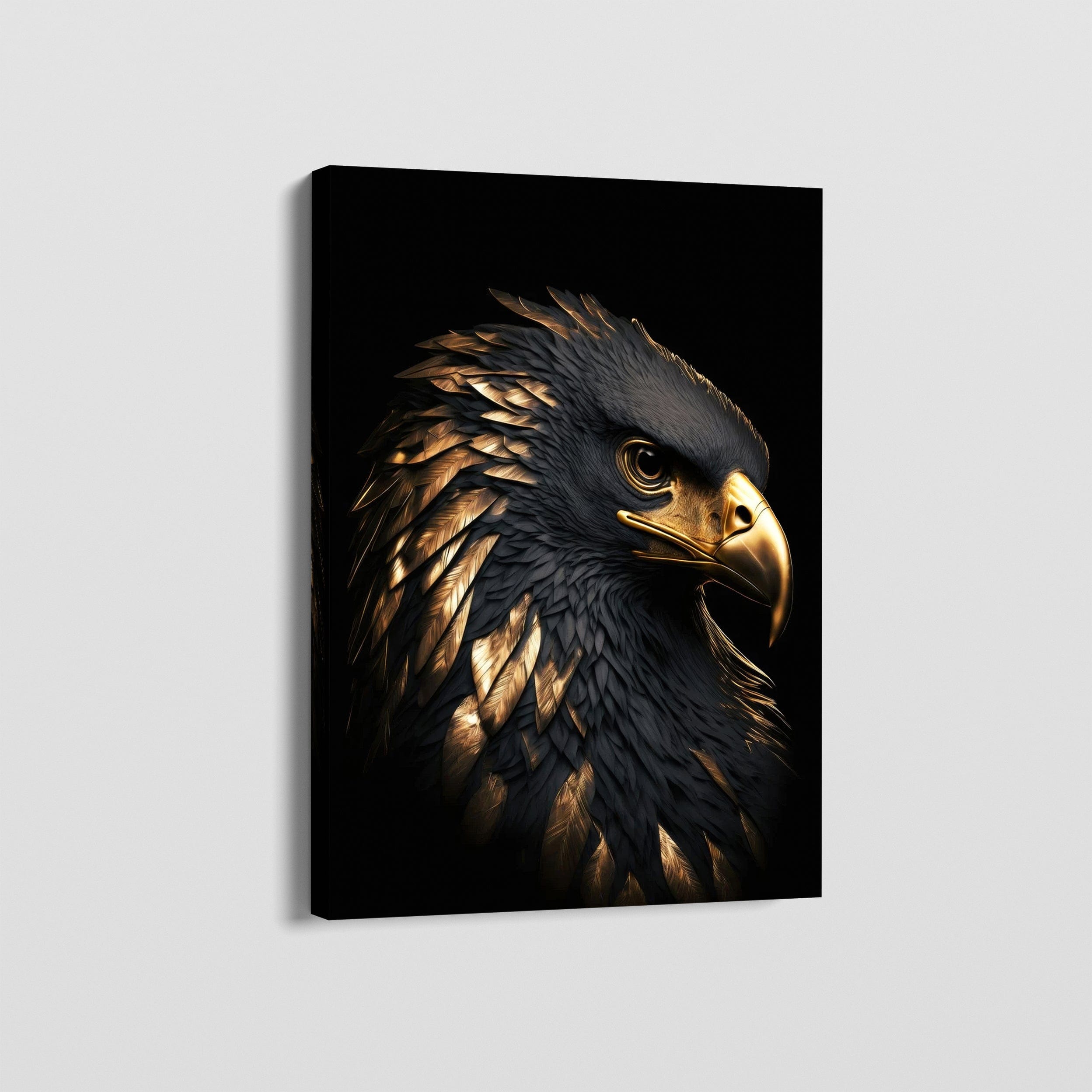 GOLDEN EAGLE CANVAS – Crib of Art