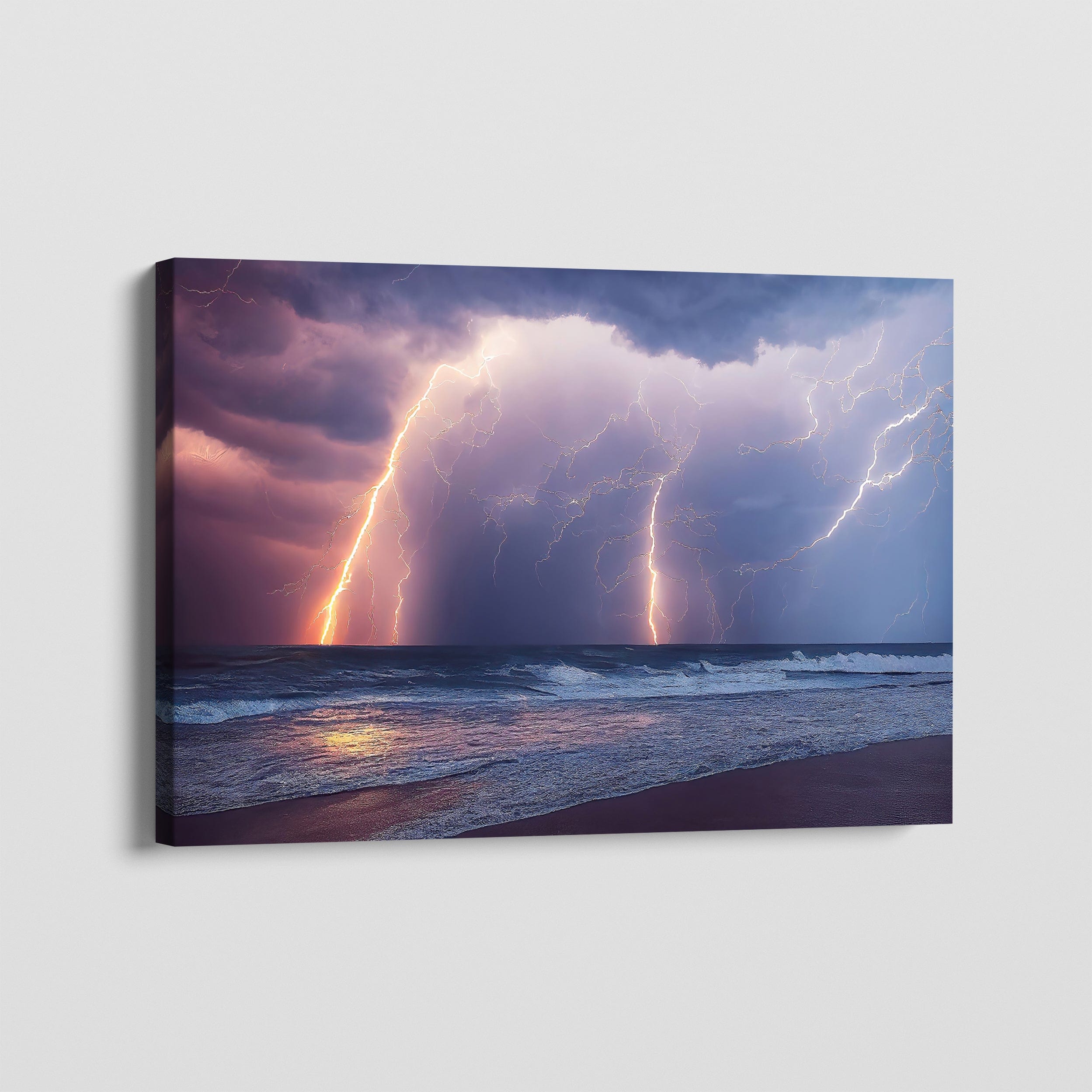 GOLDEN TEMPEST CANVAS – Crib of Art