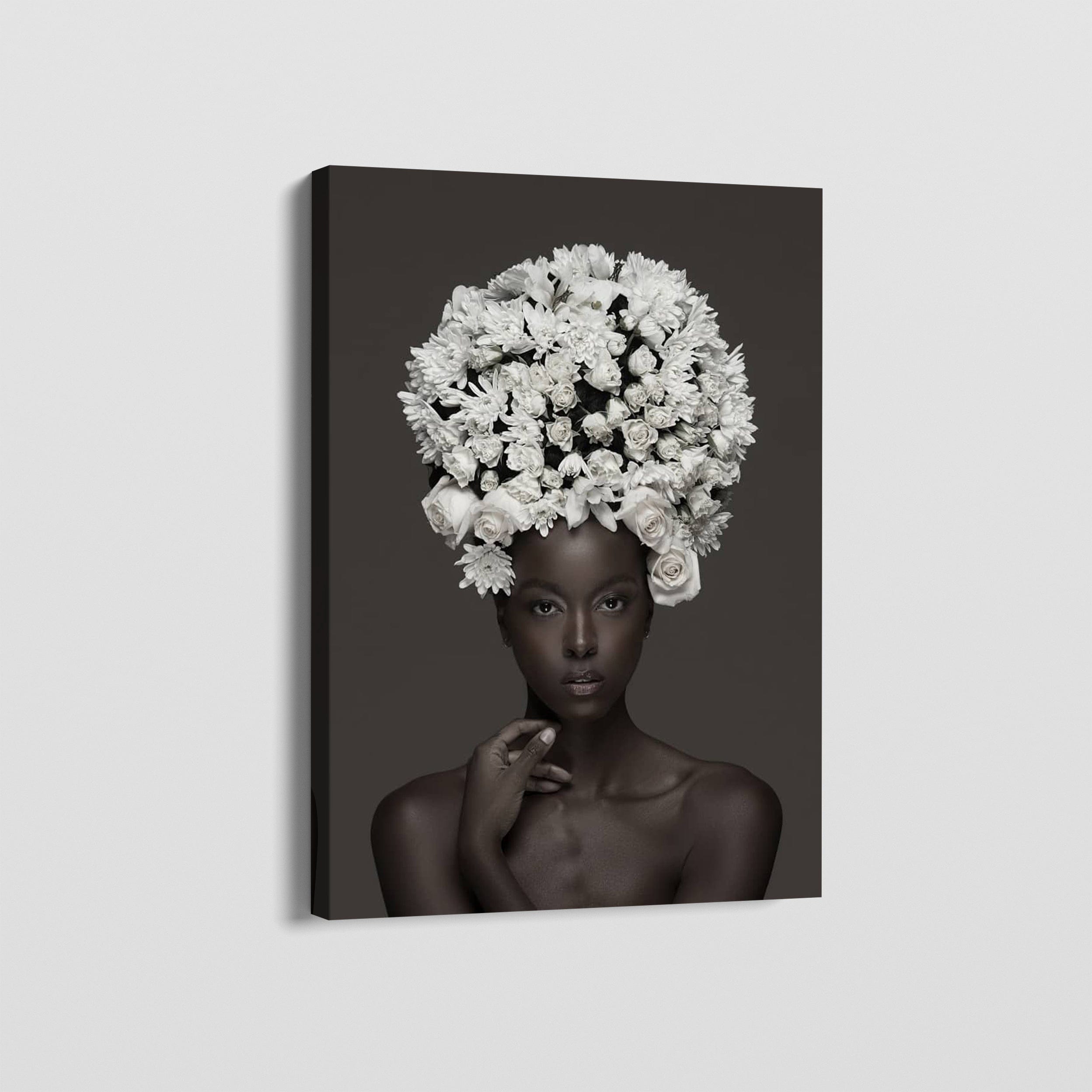 IVORY ROSES CANVAS – Crib of Art