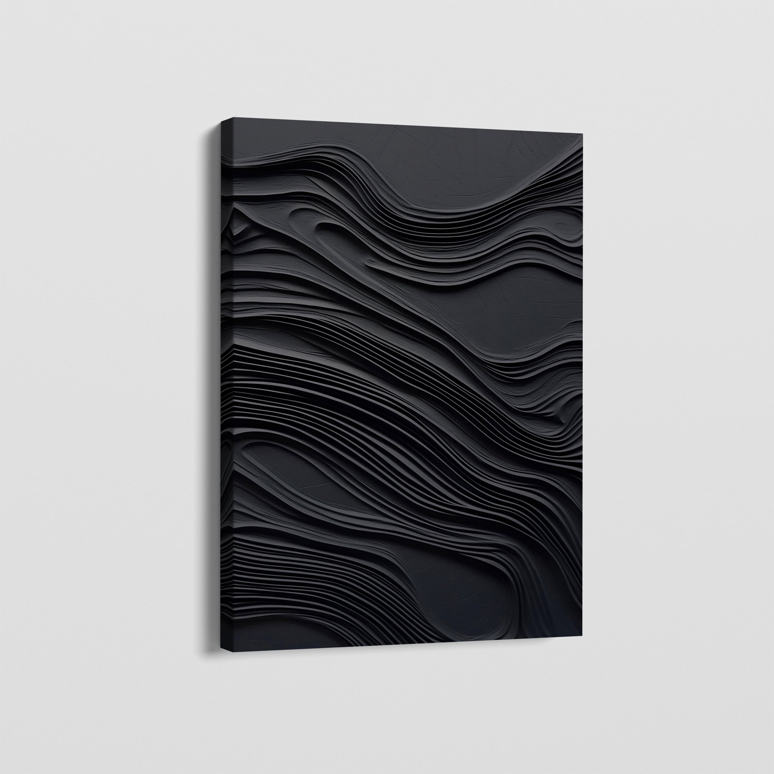 OBSIDIAN WAVES CANVAS – Crib of Art