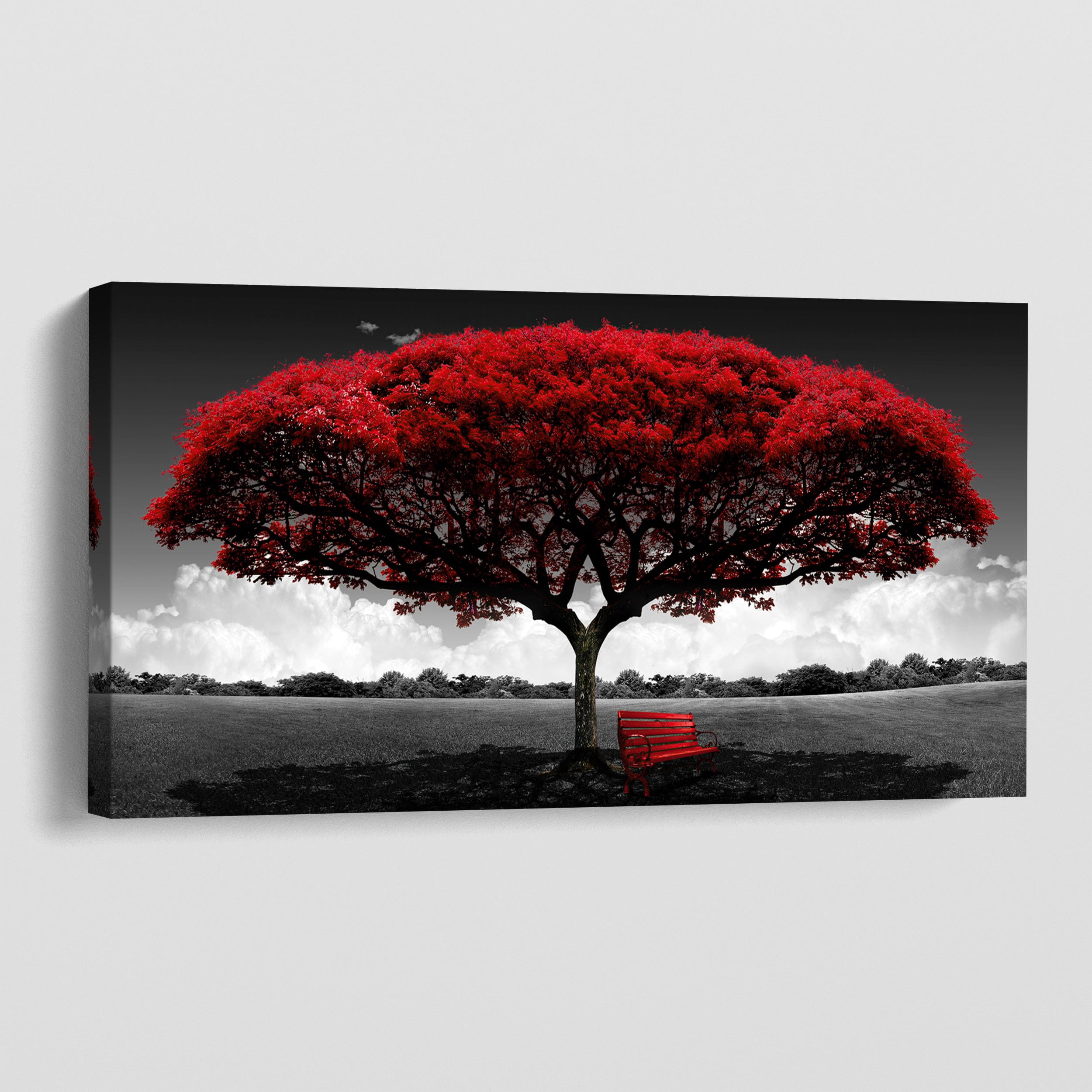 RED TREE CANVAS – Crib of Art