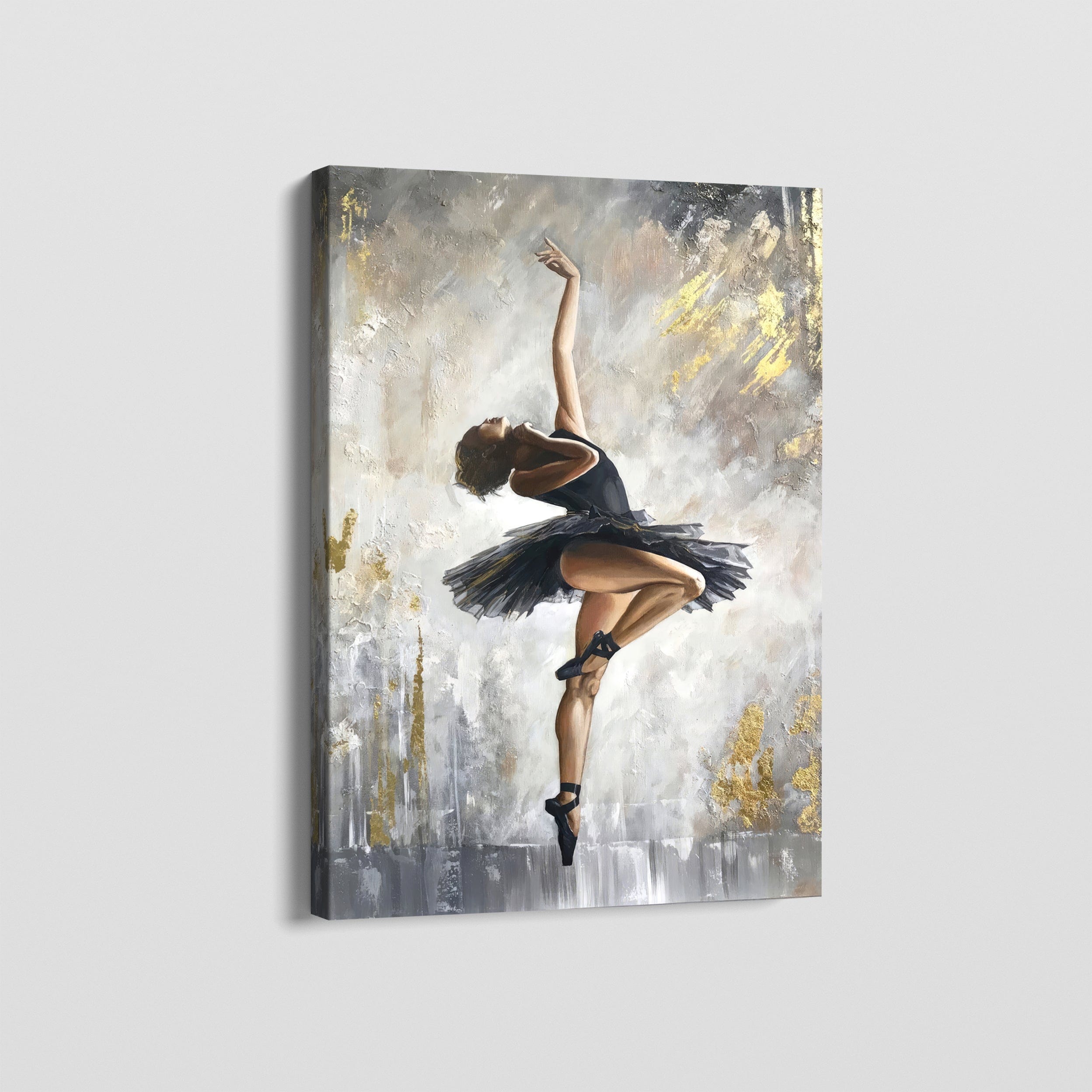 ABSTRACT BALLET DANCER CANVAS – Crib of Art