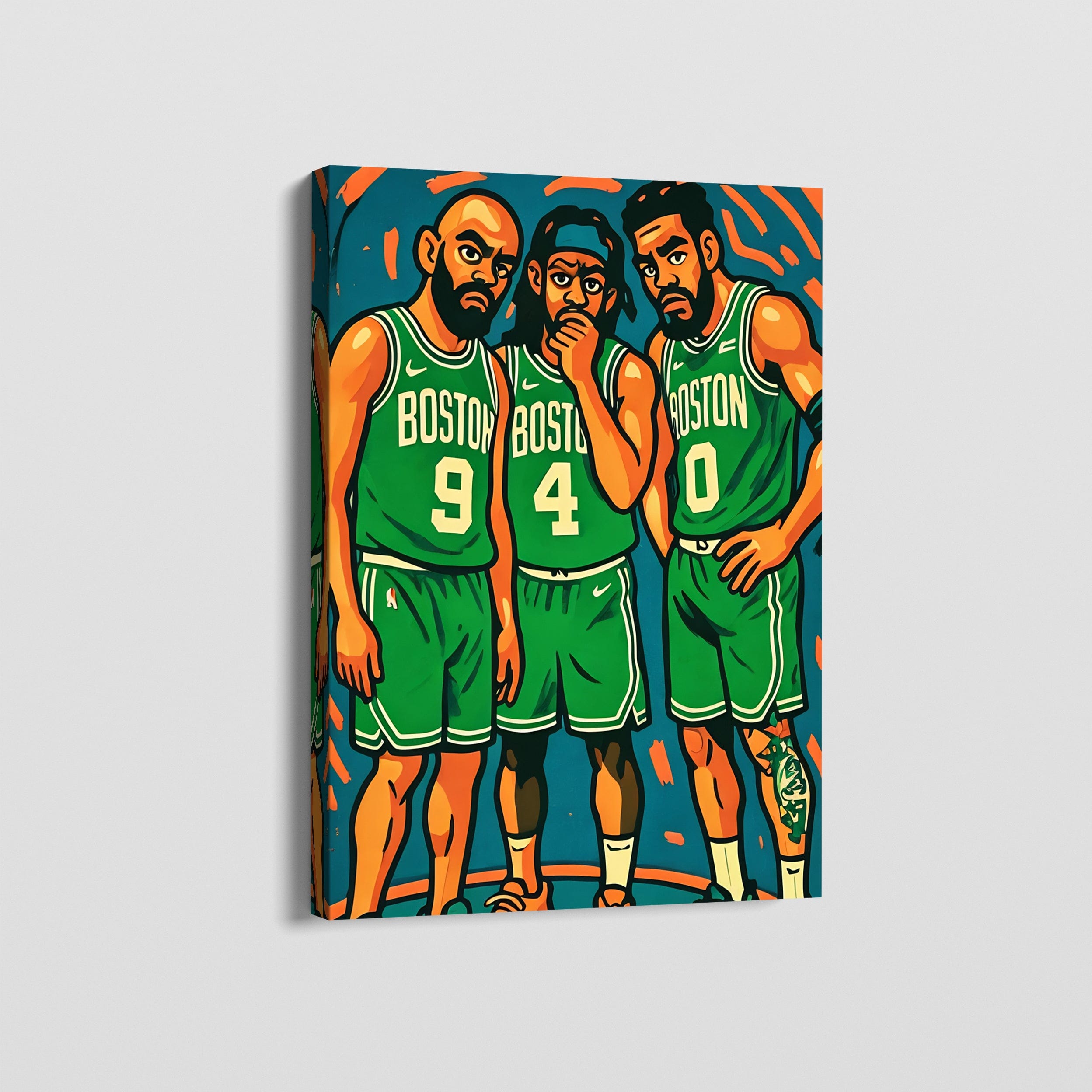 BOSTON TEAM CANVAS – Crib of Art